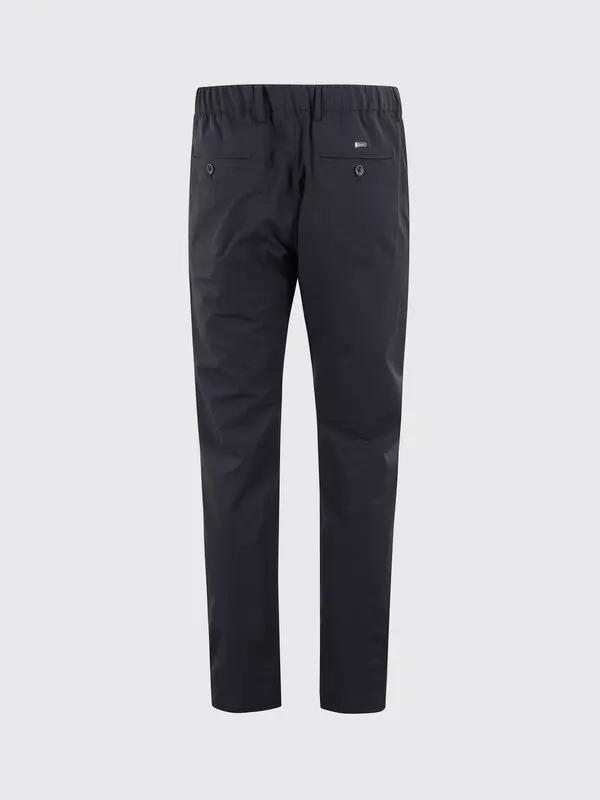 Herno Textured Tailored Trousers - Blue