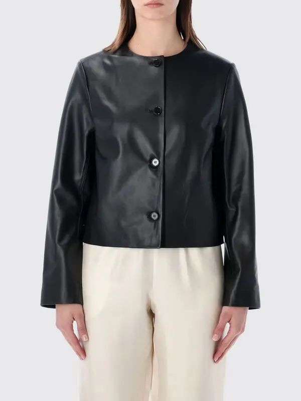 LOU LOU STUDIO Button Detailed Jacket - Black