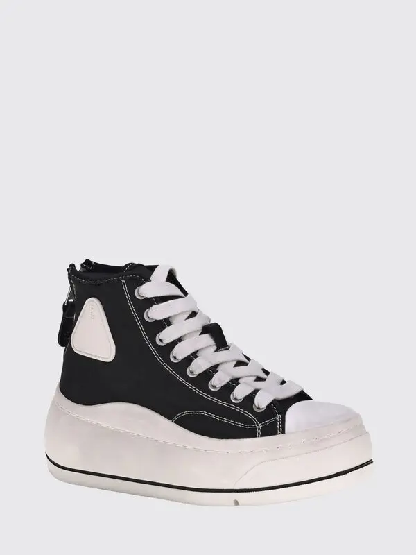 R13 High-top Sneakers - Black