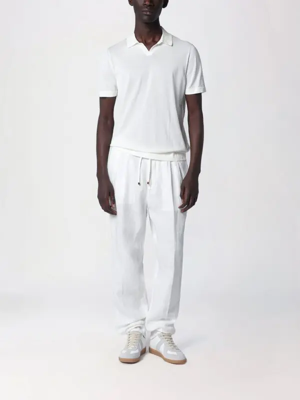 DRUMOHR Polo Shirt - Milk
