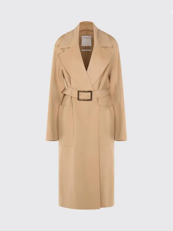 Sportmax Belted Coat - Camel