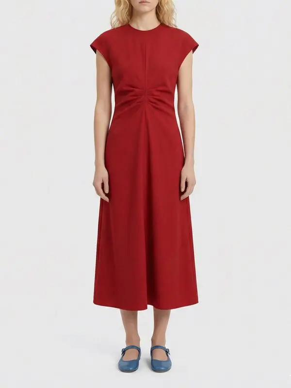 TOTEME Knotted Dress - Red