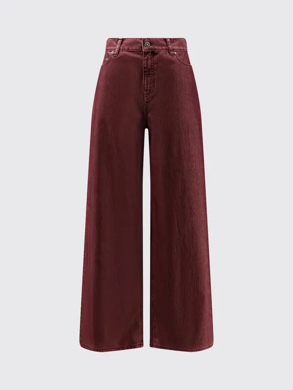 GOLDEN GOOSE Wide-leg Denim Jeans - Burnt