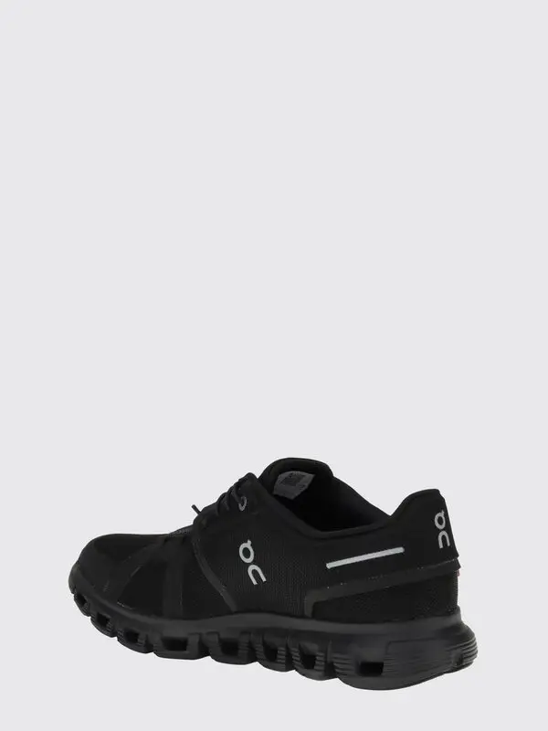 On Cloud 6 Recycled Mesh Sneakers - Black