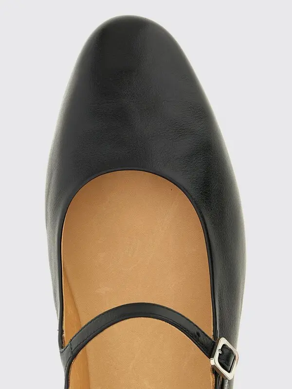 Marsèll Leather Ballerina Flats - Black