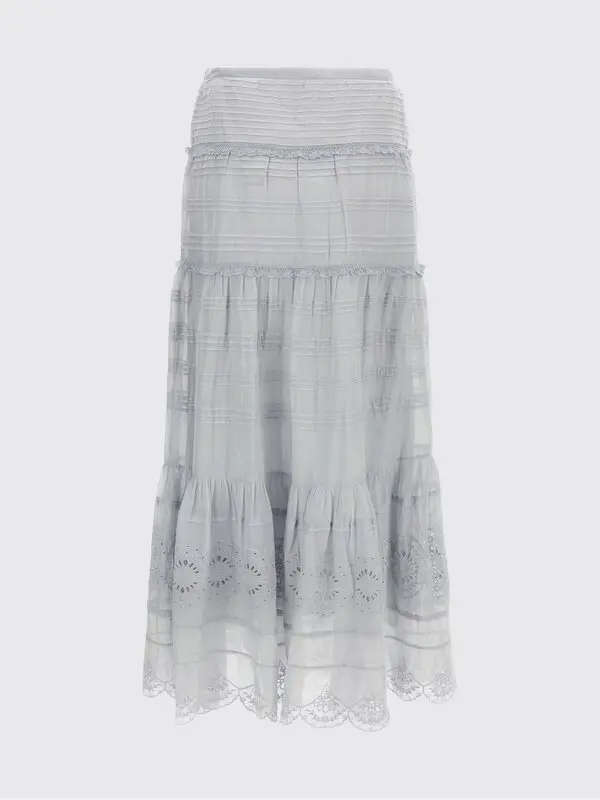 Isabel Marant Étoile Tiered Maxi Skirt - Blue