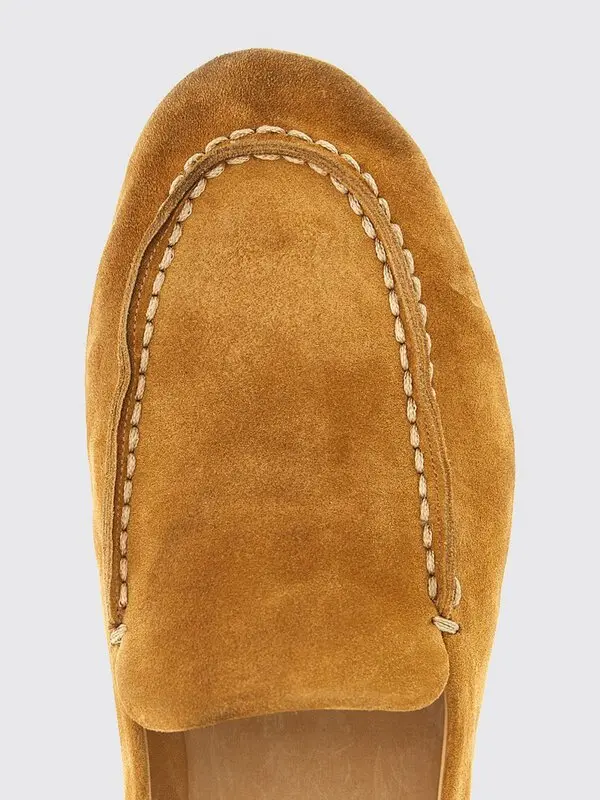 Marsèll Suede Loafers With Raised Apron Seam - Brown