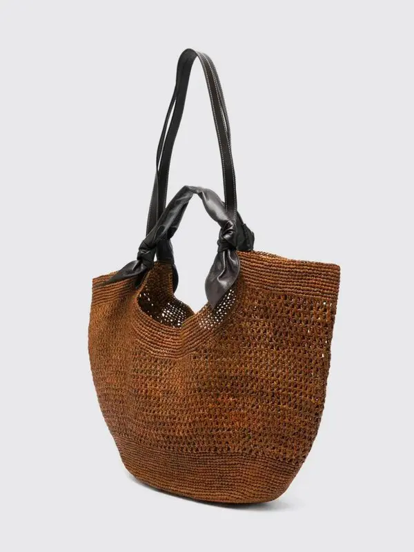 Hereu Woven Tote Bag - Brown