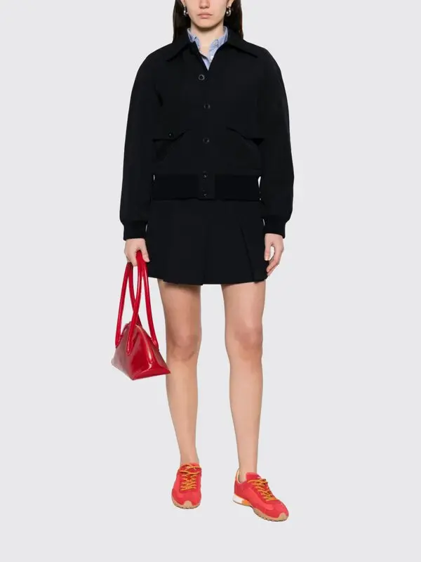A.p.c. Cotton Blend Mini Skirt