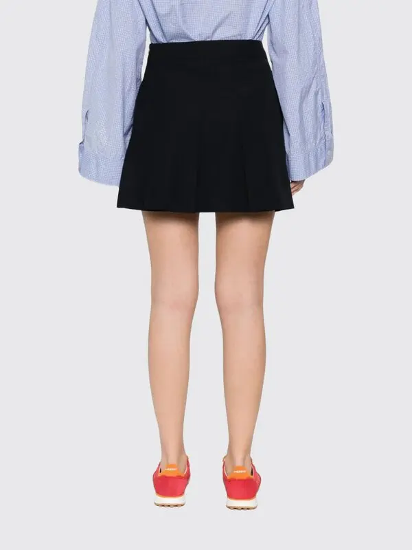 A.p.c. Cotton Blend Mini Skirt