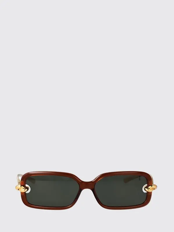Bottega Veneta Bv1439s Metal And Acetate Sunglasses - Brown