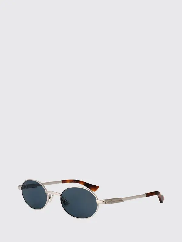 Bottega Veneta Oval Frame Sunglasses - Silver
