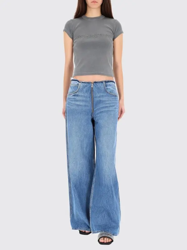 Alexander Wang Wide Leg Jeans