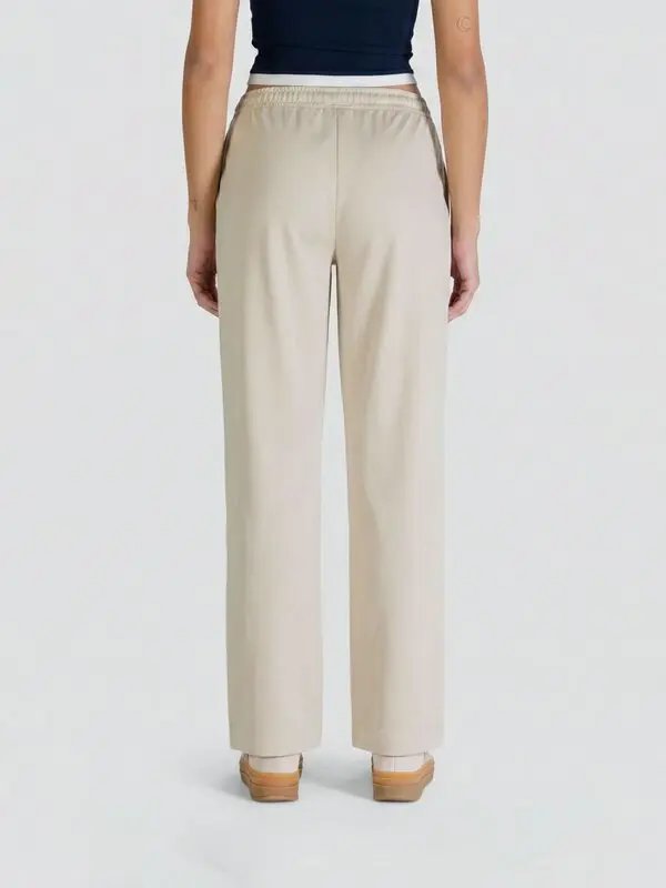 Tommy Hilfiger Straight Leg Pants - Cream