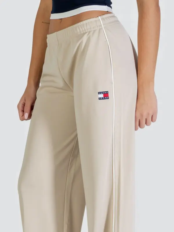 Tommy Hilfiger Straight Leg Pants - Cream