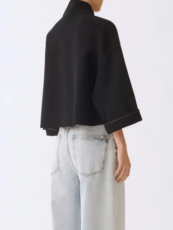Fabiana Filippi Zip-up Capelet