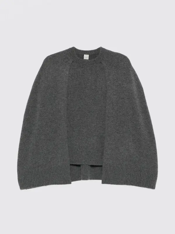 TOTEME Ribbed Knit Sweater - Grey