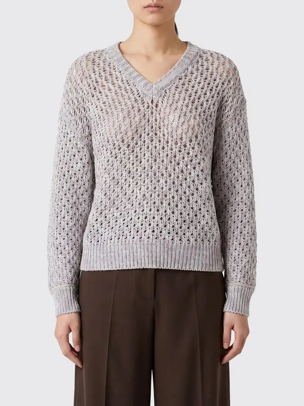 Fabiana Filippi Pullover Sweater - Grey