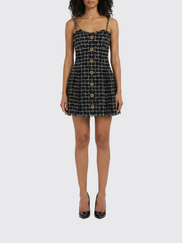 Balmain Mini Dress - Black