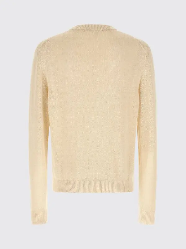 JIL SANDER Crew Neck Pullover - Beige