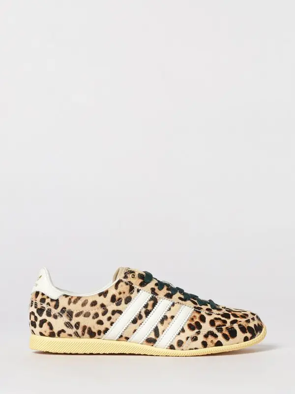 ADIDAS ORIGINALS Animal Print Pony Hair Lace-up Sneakers - Brown