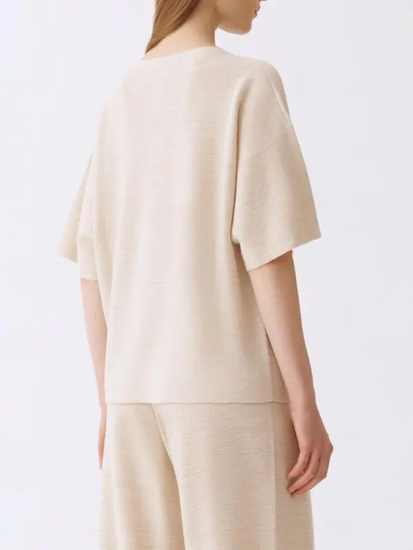 Fabiana Filippi Textured Pullover - Ivory