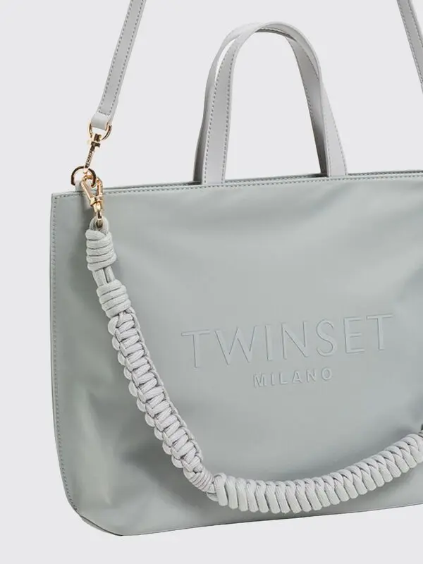 TWINSET Nylon Shopper Bag - Water