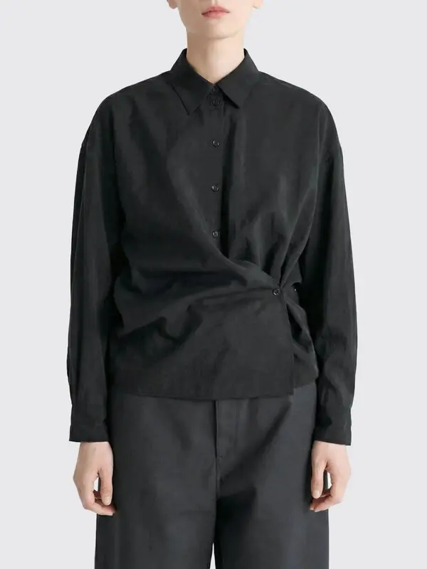 LEMAIRE Wrap Shirt - Black
