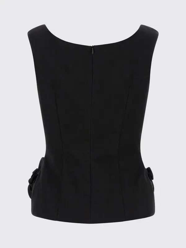 Magda Butrym Cotton Silk Bustier Top