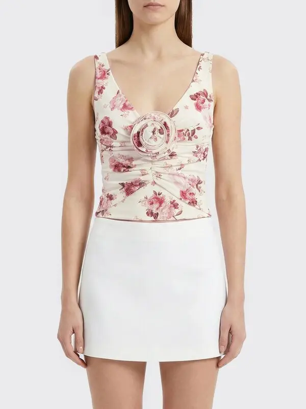 Magda Butrym Floral Print Jersey Top