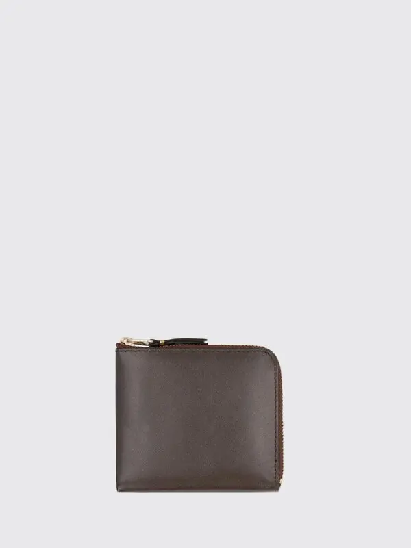 Comme Des Garçons Leather Wallet - Brown