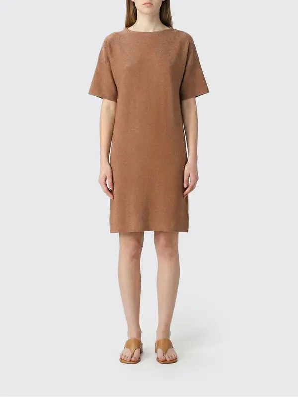 Fabiana Filippi Virgin Wool And Cotton Midi Dress