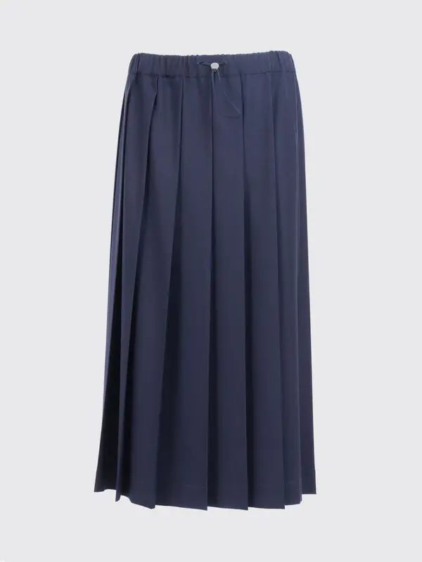 Fabiana Filippi Pleated Midi Skirt - Blue