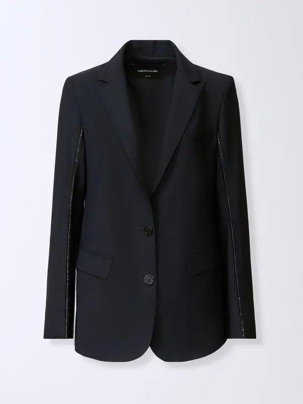 Fabiana Filippi Tailored Jacket - Blue