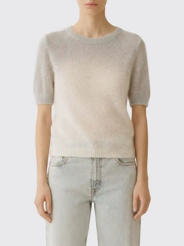 Fabiana Filippi Wool And Cashmere Crew Neck Knit Top