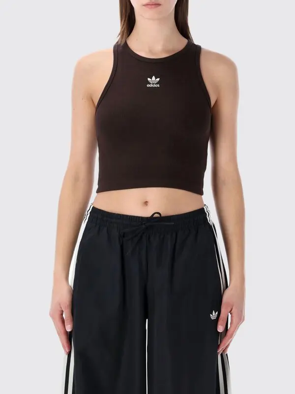 ADIDAS ORIGINALS Ribbed Cropped Tank