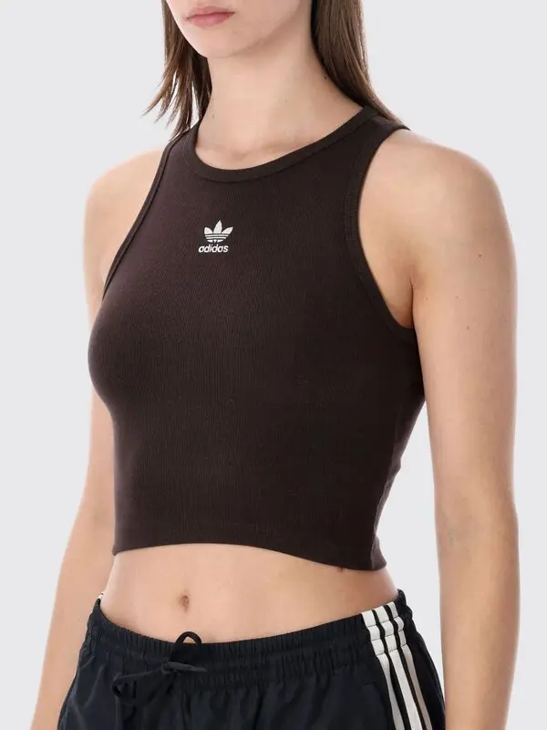 ADIDAS ORIGINALS Ribbed Cropped Tank