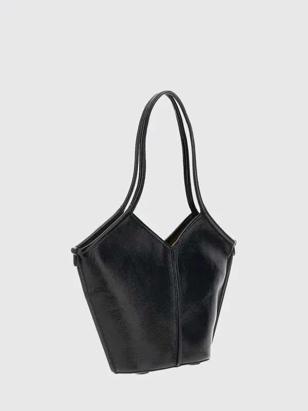 Hereu Top Handle Shoulder Bag - Black