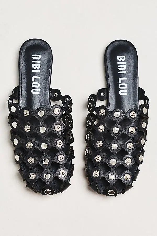 BIBI LOU Studded Mules