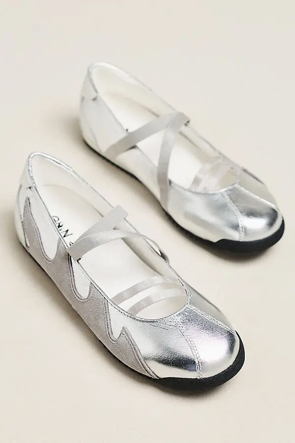 BIBI LOU Gam Fierce" Ballet Flats - Beige