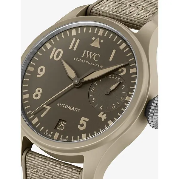 IWC SCHAFFHAUSEN Big Pilot's Top Gun Edition Ceramic Automatic Watch 46mm