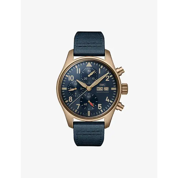 IWC SCHAFFHAUSEN Pilot's Chronograph Automatic 41mm Watch - Bronze