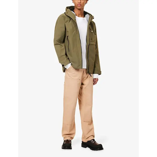 FINISTERRE Stormbird Hooded Woven Jacket - Olive