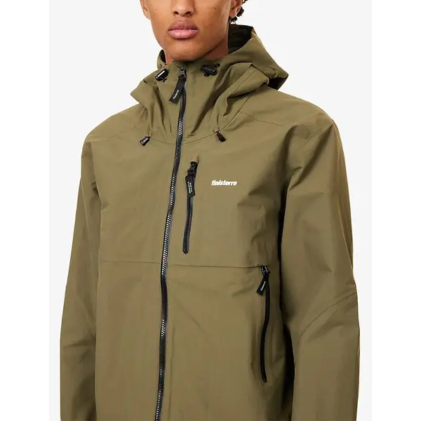 FINISTERRE Stormbird Hooded Woven Jacket - Olive