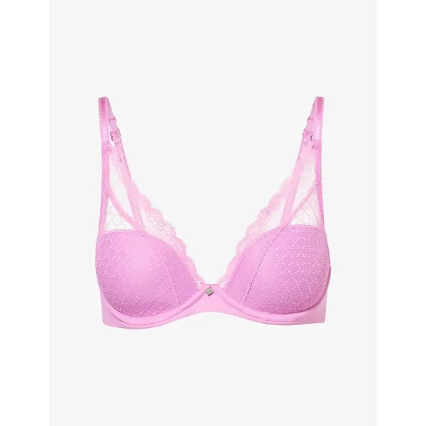 Chantelle Norah Chic Plunge Bra - Rosebud