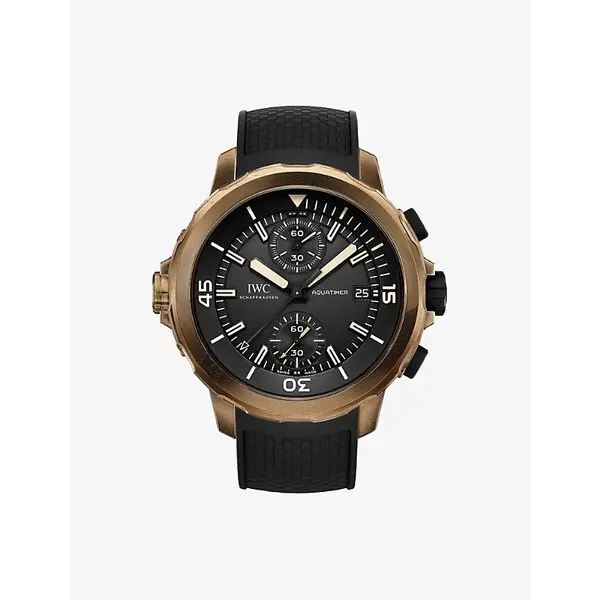 IWC SCHAFFHAUSEN Aquatimer Chronograph Edition Expedition Charles Darwin Automatic Watch 44mm - Bronze