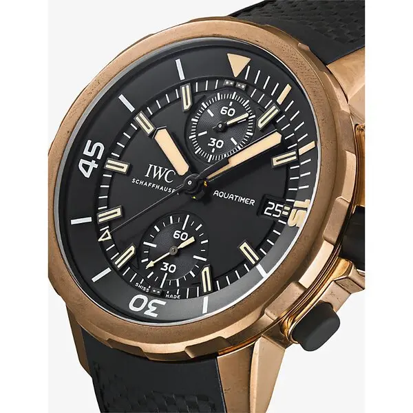 IWC SCHAFFHAUSEN Aquatimer Chronograph Edition Expedition Charles Darwin Automatic Watch 44mm