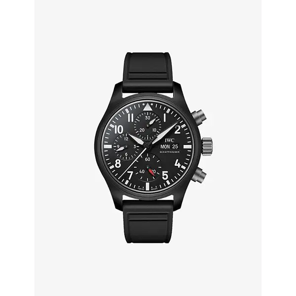 IWC SCHAFFHAUSEN Pilot's Chronograph 41 Top-gun Edition Ceramic Automatic Watch 41.9mm - Black Ceramic