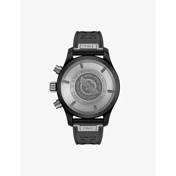 IWC SCHAFFHAUSEN Pilot's Chronograph 41 Top-gun Edition Ceramic Automatic Watch 41.9mm - Black Ceramic