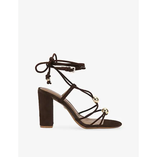 Kurt Geiger Swift Suede Heeled Sandals